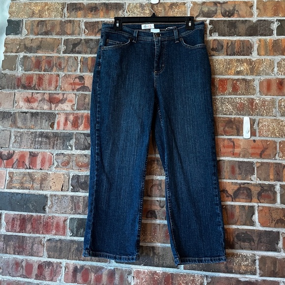 Denim&Co | Jeans | Denim Company Dco Dark Wash Jeans Womans Size 8 ...